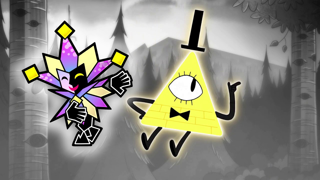 Bill Cipher as Dimentio - YouTube