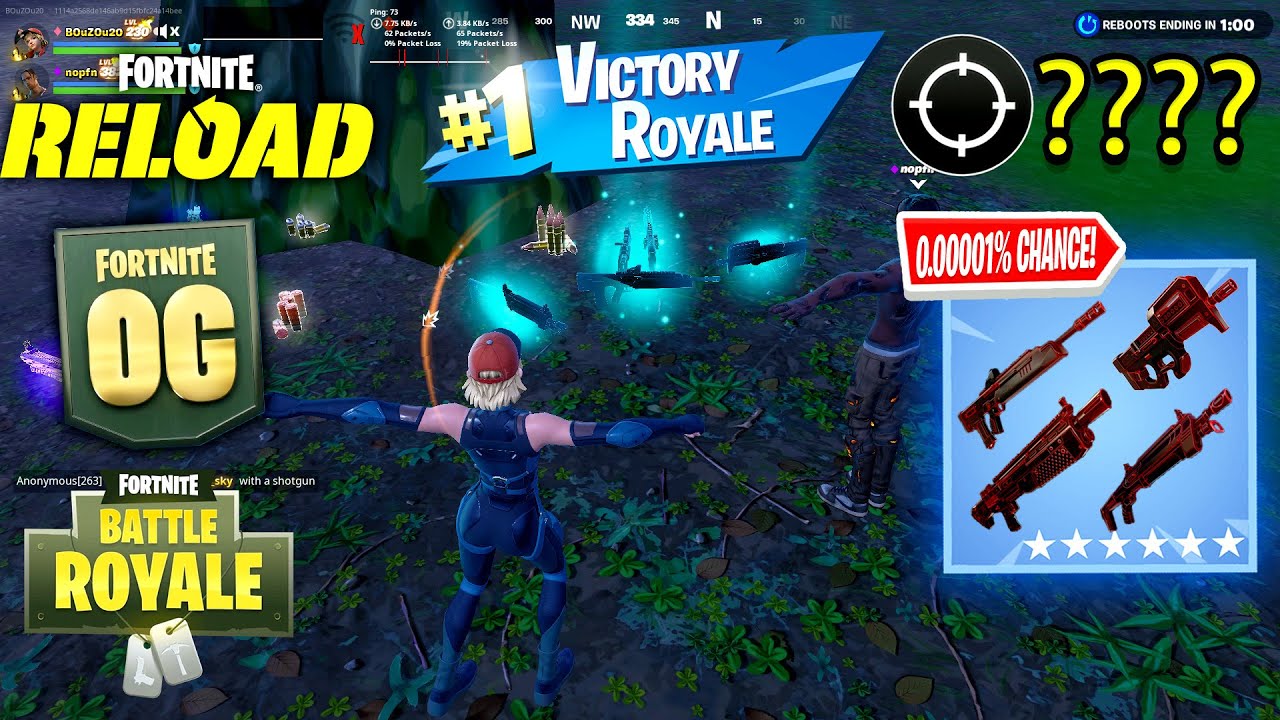 EVERY EXOTIC IN ONE GAME?! |OG Fortnite Reload | High Kill Gameplay ...