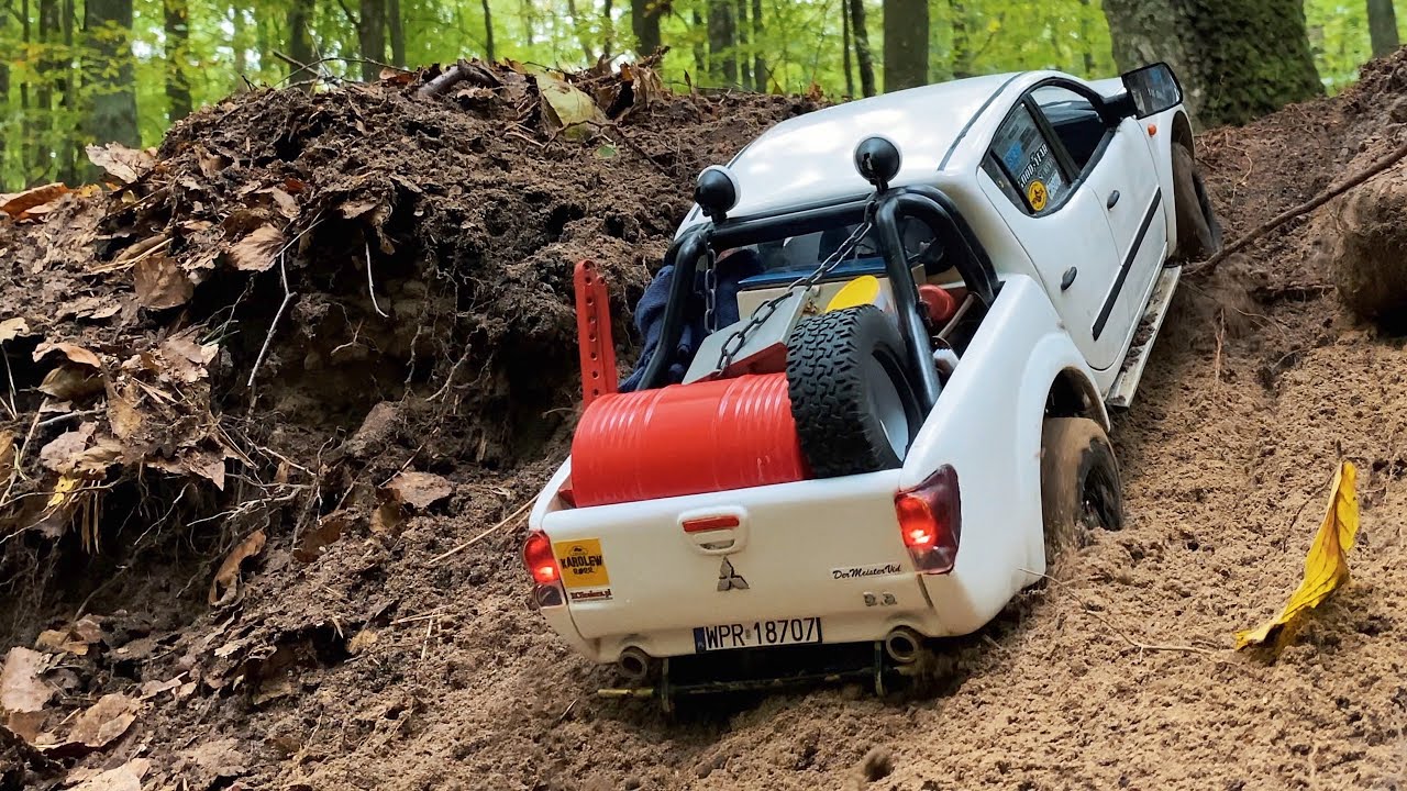 RC OFF-ROAD RIDE BOGACZEWO | MERCEDES G-KLASSE | MITSUBISHI L200 ...