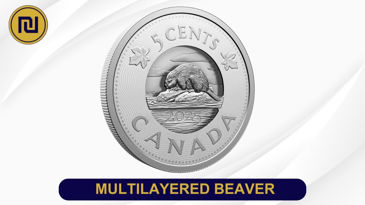 Multilayered Beaver – Fine Silver Coin - YouTube