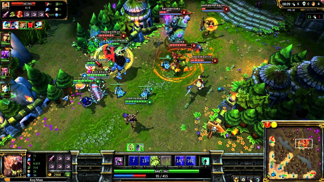 League Of Legends Open Lobby Part 1 - YouTube