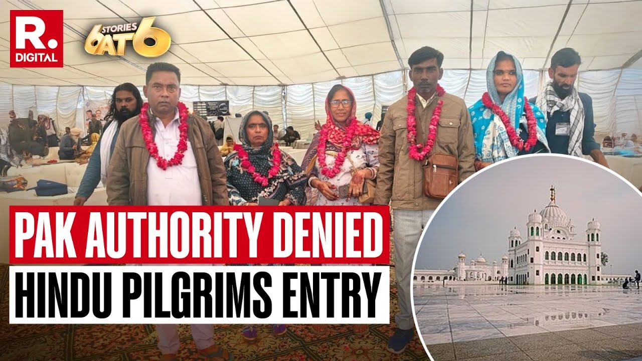 6 Stories At 6: Hindu Pilgrims Denied Entry | ECI Calls Out Rahul ...