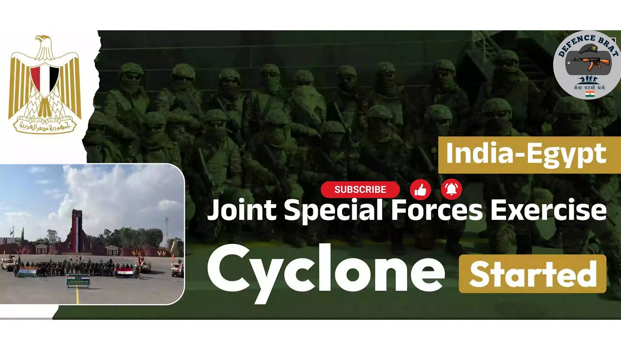 The 3rd edition of Exercise CYCLONE 2025 a military exercise between ...
