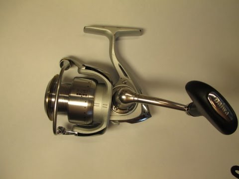 Рыболовная безынерционная катушка Daiwa Luvias '07 взгляд изнутри - YouTube