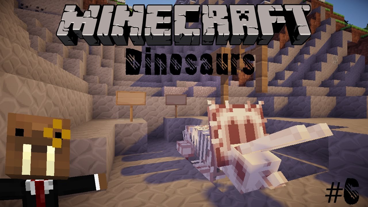 NEW LABS AND DIG SITES A & B?! Minecraft dinosaurs part 6 - YouTube