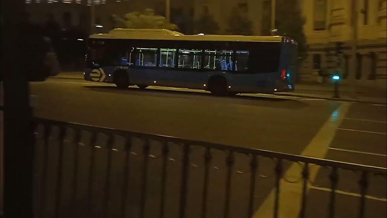 Here is the EMT bus 4911 on the number N25 in Madrid Monday 25 June 2024 - YouTube
