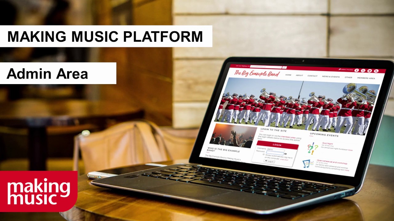 Admin Area | Making Music Platform - YouTube