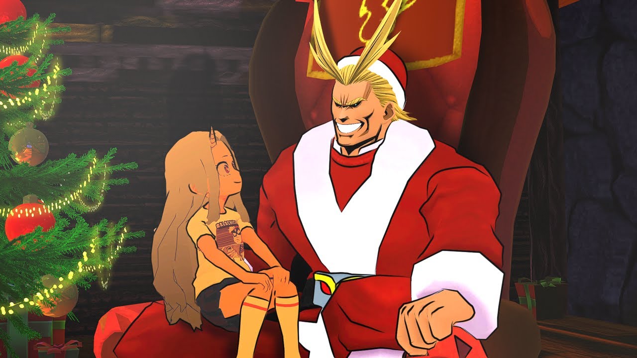 Eri Sits On Santa Might's Lap! (vrchat) - YouTube