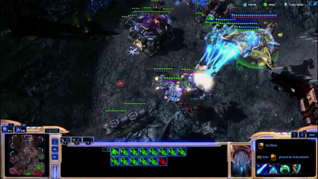 StarCraft 2 - Void Ray Rush - YouTube