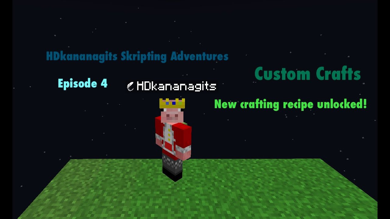 Skripting Adventures Pt 4 Custom Crafts Youtube
