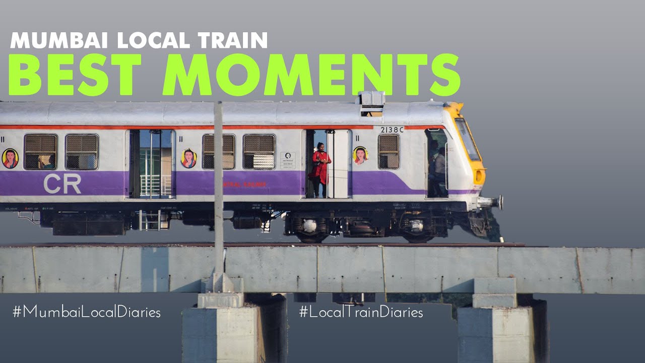 Best Moments of Mumbai Local Train Journey – Mumbai Local Diaries - YouTube