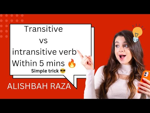 "3 Simple Rules to Master Transitive & Intransitive Verbs in Seconds!" - YouTube