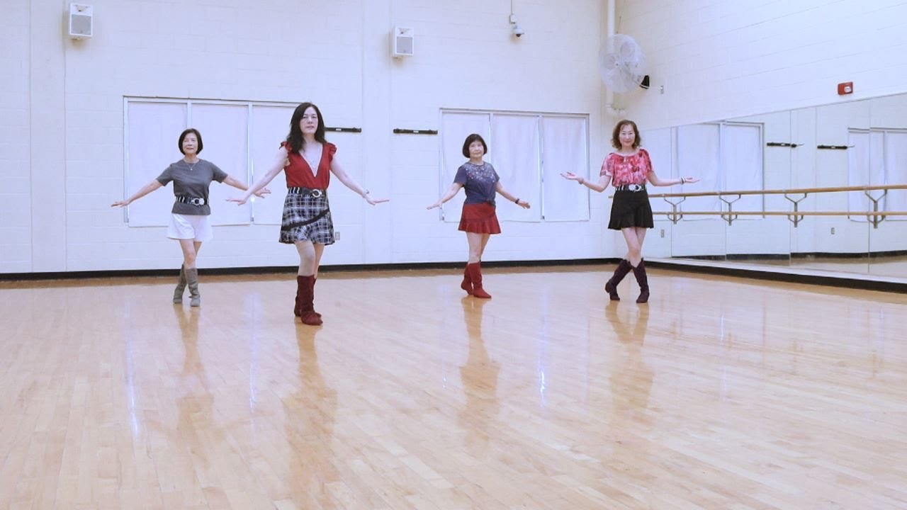 Locked Inside My Head - Line Dance (Dance & Teach) - YouTube