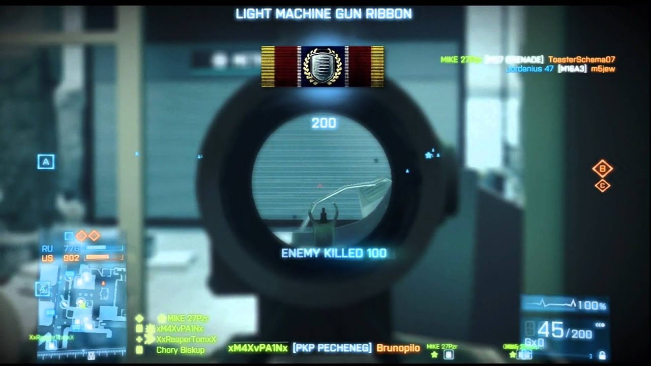 -BF3 Double Down- PKP Pecheneg vs M240B Episode 2 - YouTube