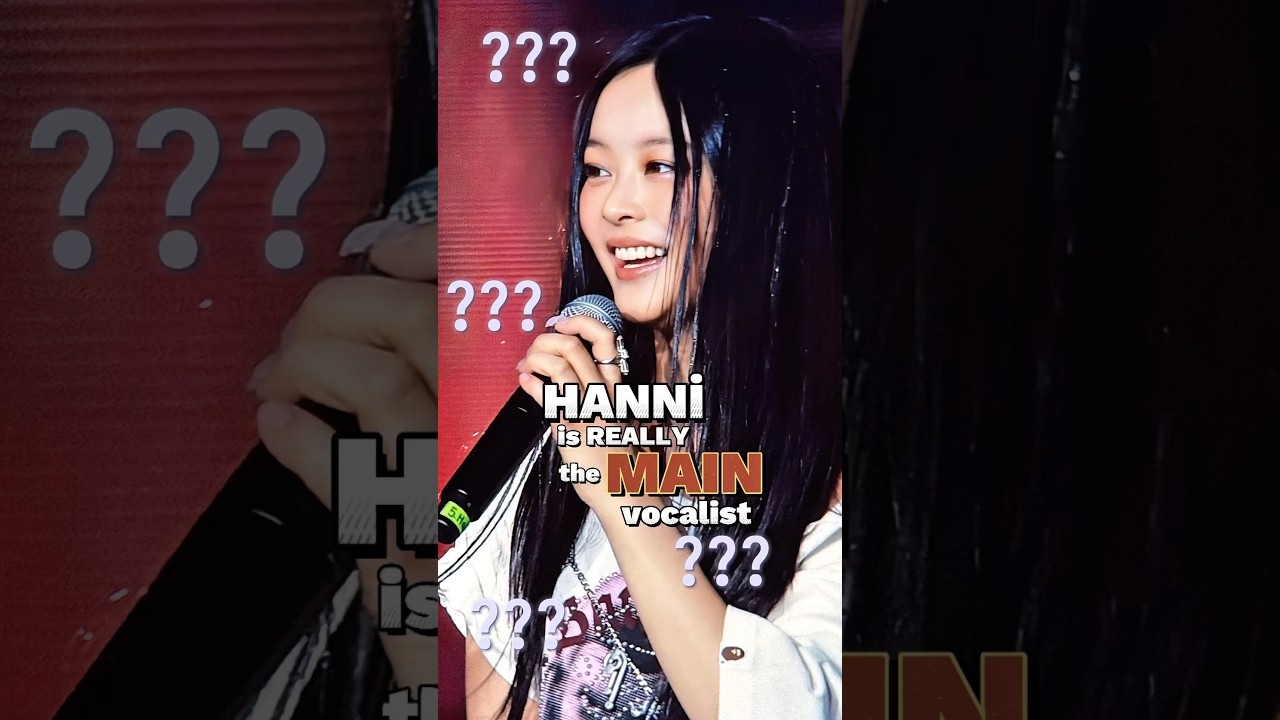 HANNI’s vocal talent surprised everyone🤔🫠 #hanni #newjeans #njz #뉴진스 ...