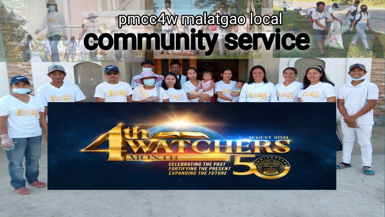 Pmcc4w malatgao local||community service||50th founding anniversary ...