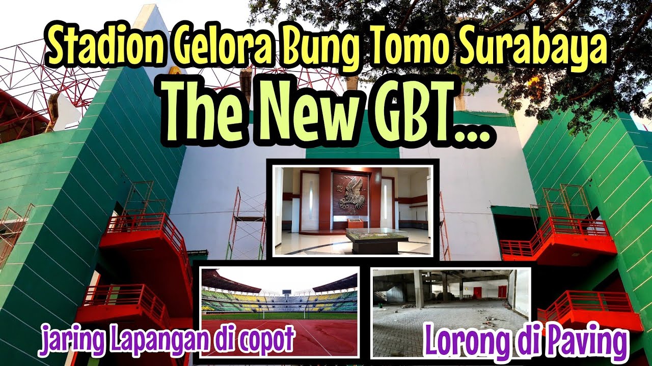 Update Renovasi Stadion Gelora Bung Tomo Terbaru | The New GBT - YouTube