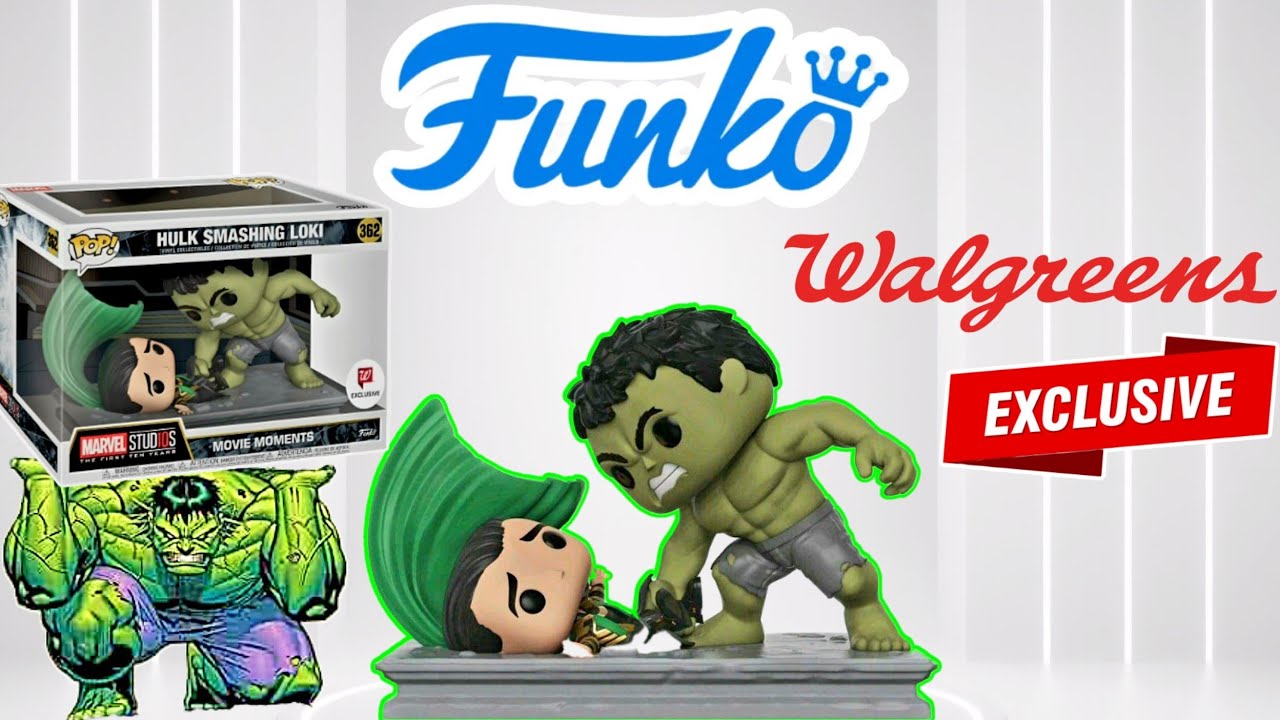 HULK SMASHING LOKI "FUNKO" (Walgreens Exclusive) POP Review! - YouTube