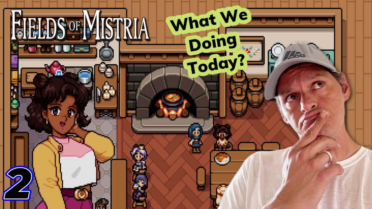 Fields of Mistria - We're Building a Bridge - Part 2 (LIVE) - YouTube