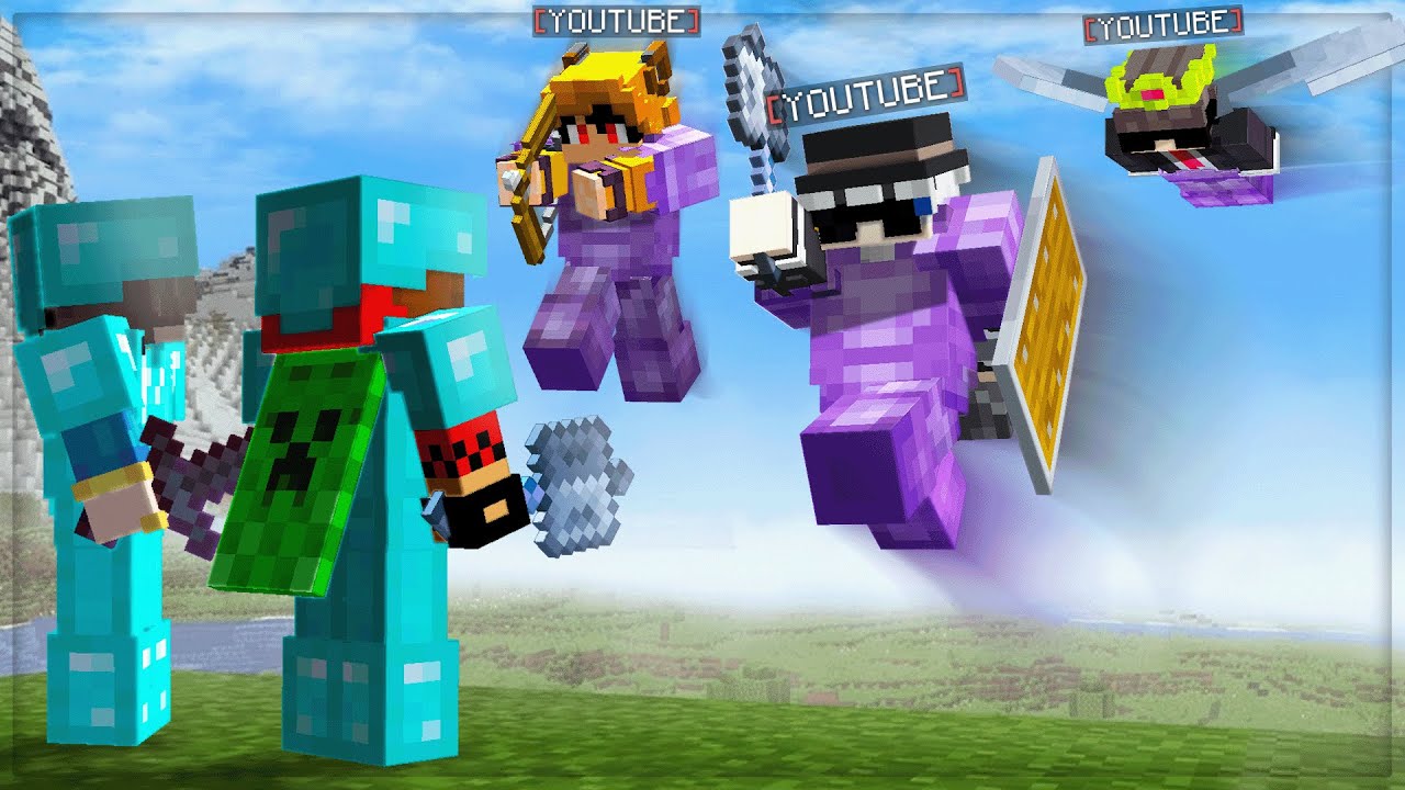 I Got YOUTUBERS into a SCHOOL Minecraft Tournament - YouTube