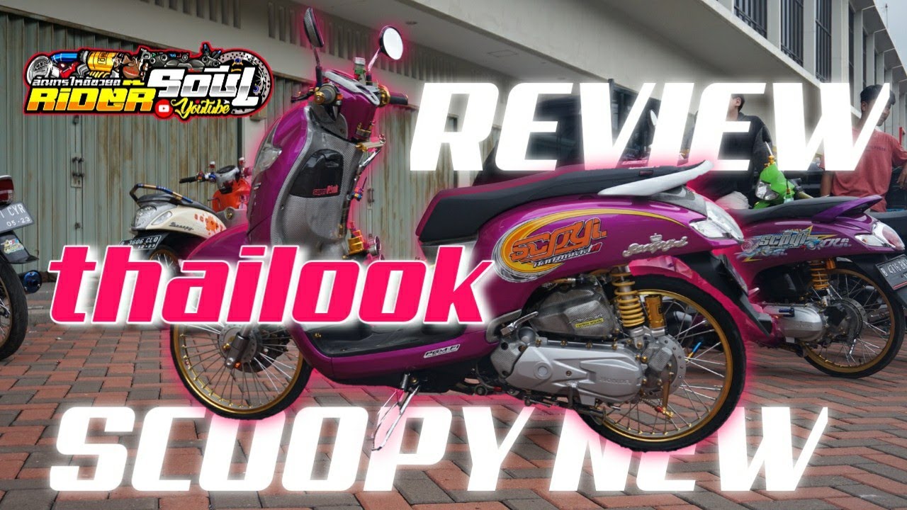 REVIEW - SCOOPY NEW THAILOOK - YouTube