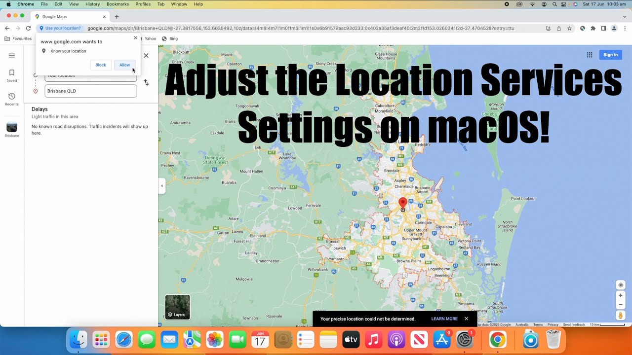 How to Adjust the Location Services Settings on macOS - YouTube