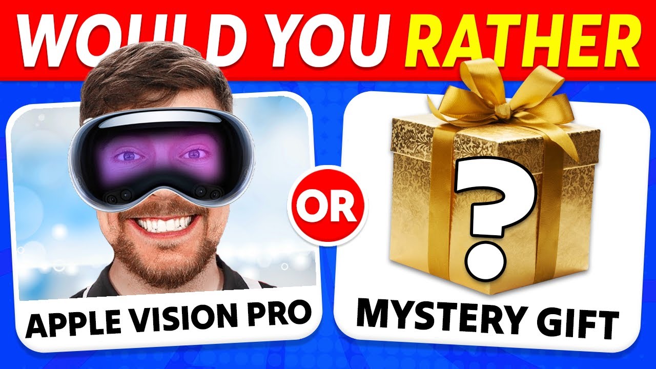 Would You Rather...? MYSTERY Gift Edition 🎁 - YouTube
