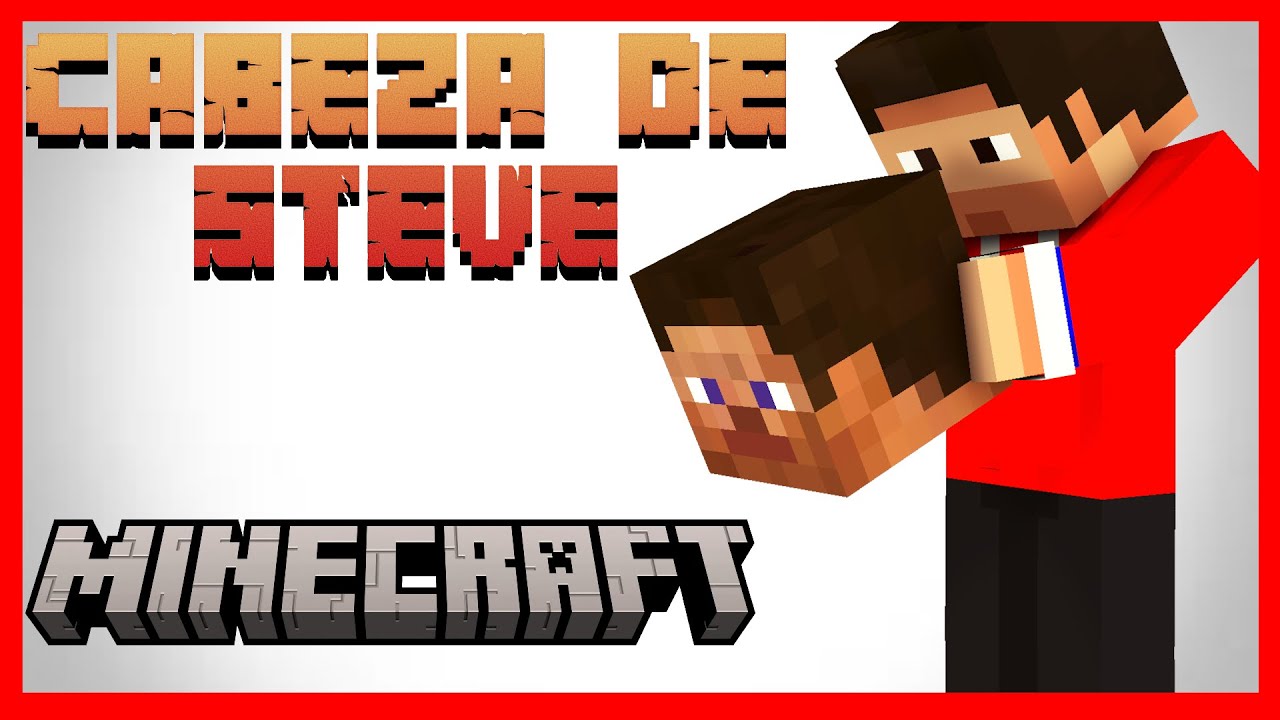 COMO CONSEGUIR LA CABEZA DE STEVE MINECRAFT SURVIVAL🔴 ¿SE PUEDE? - YouTube