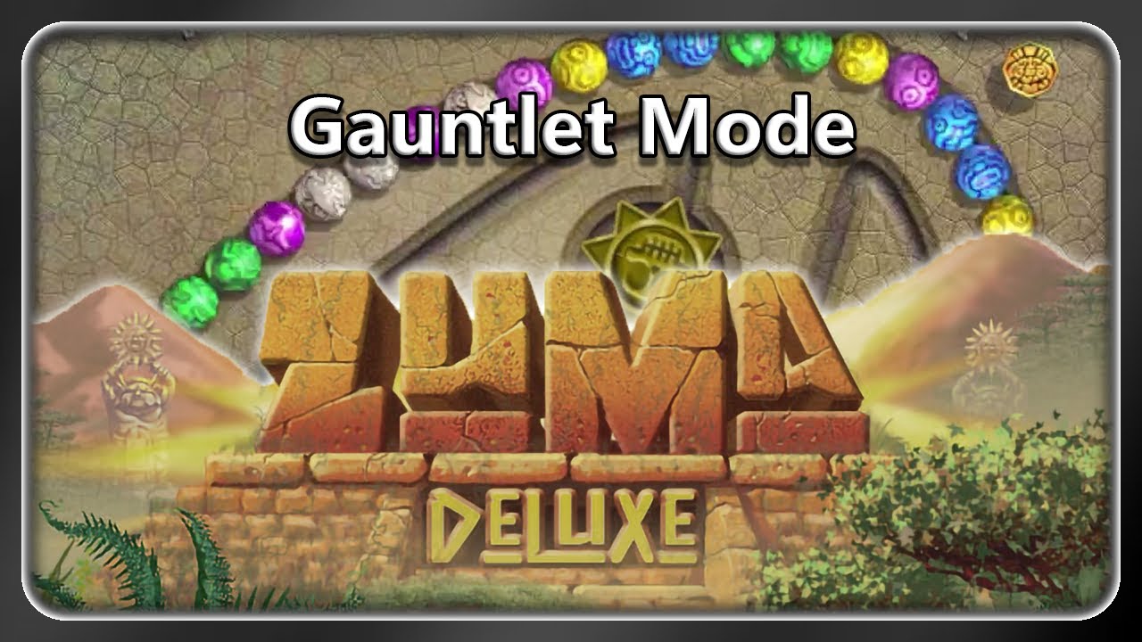 Zuma Deluxe (PC) - Gauntlet Mode (Survival only) - YouTube
