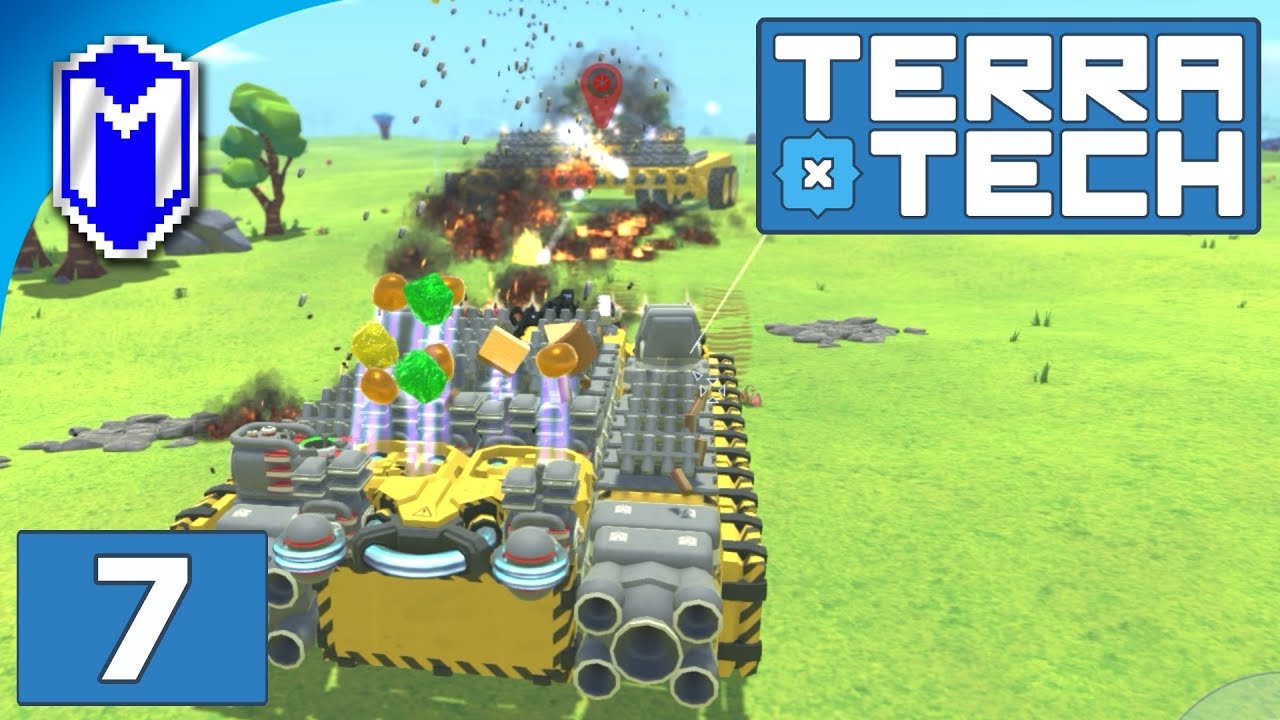 TerraTech - Going Up Against A Giant Tech - Let's Play TerraTech v0.7.8 ...