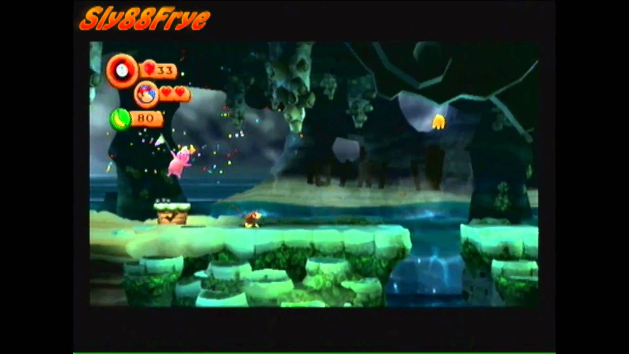 Donkey Kong Country Returns 2 Player Co-op 2-5 Stormy Shore - YouTube