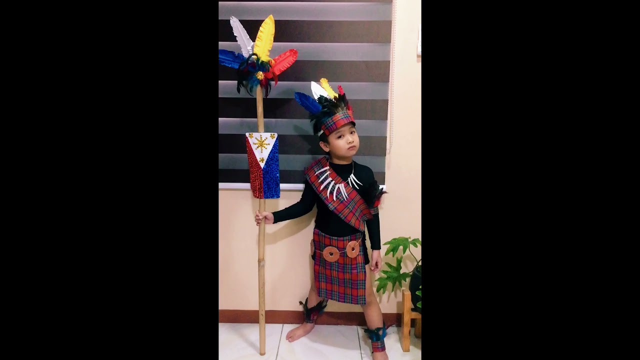 DIY PHILIPPINE NATIONAL COSTUME - YouTube