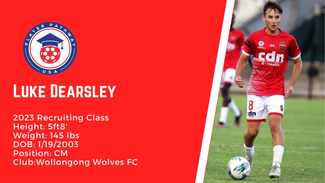 Luke Dearsley- 2023 Prospect- COMMITTED - YouTube