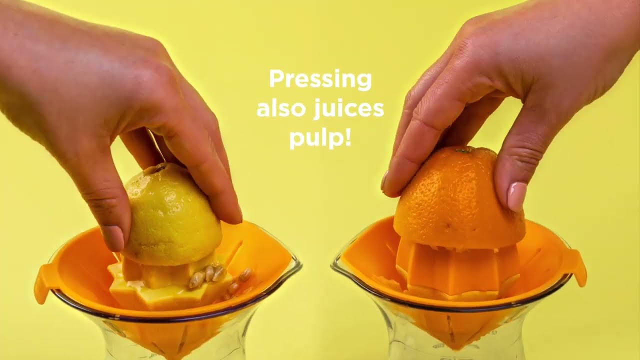 Chef'n Juicester Citrus Juicer - YouTube