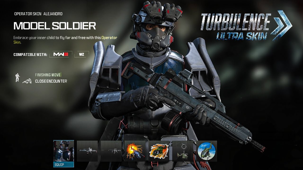 TURBULENCE ULTRA SKIN - STORE VIEW - SEASON 3 - MW3 - YouTube