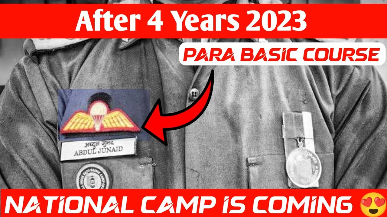 😍Finally National Para Basic Course CAMP is Coming.... #ncc #ncccamp ...
