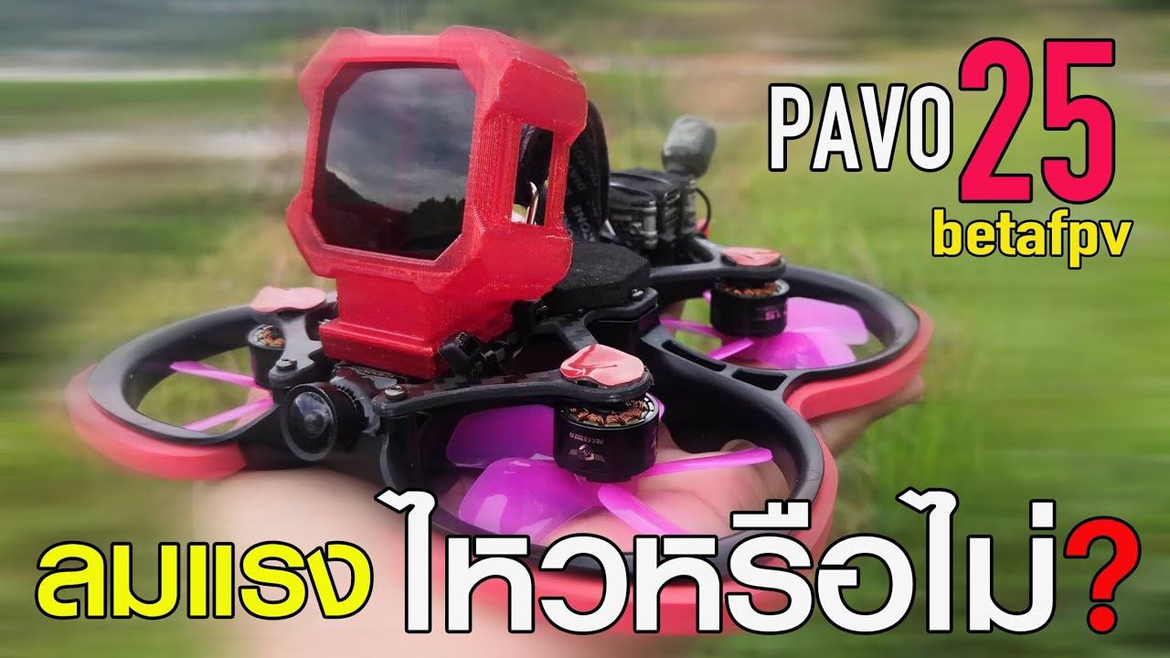 PAVO 25 BETA FPV [CINEWHOOP 2.5 inch] TEST FLIGHT || DJI ACTION2 [2.7K ...