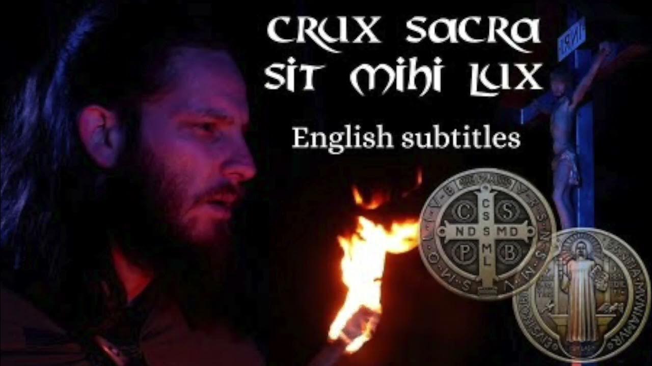 Crux Sacra Sit Mihi Lux | St. Benedict Medal Prayer In Latin by Harpa Dei (2 Hours) - YouTube Music