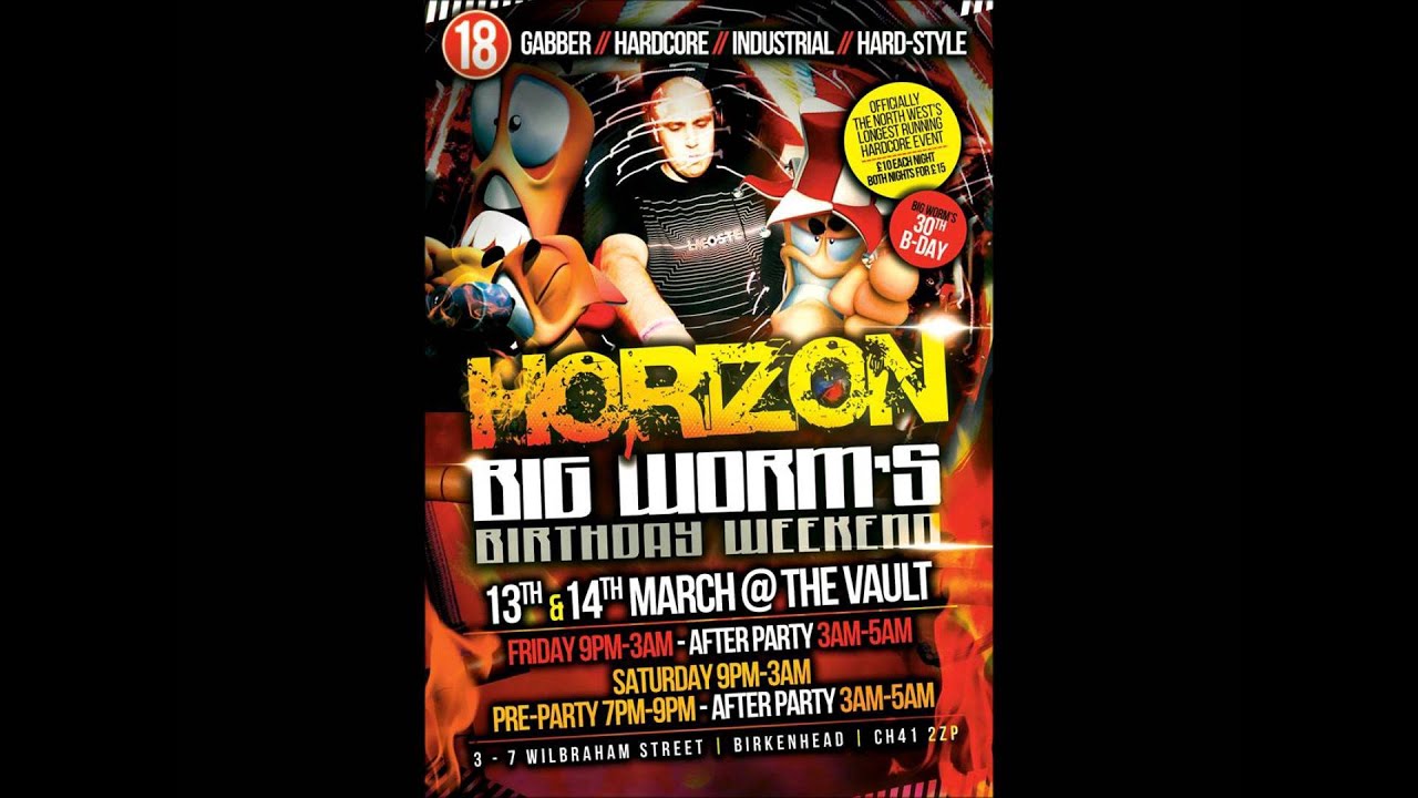 Danny R - Core & MC Dangerez @ Big Worms Birthday Rave 2015 MOTNS - YouTube