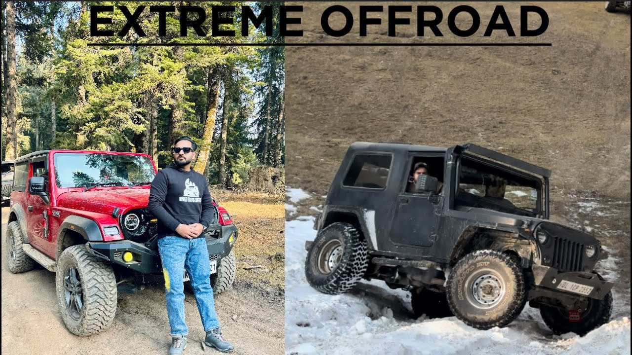 OLD Thar Struggling 🤯 || OLD Thar vs new Thar - Extreme Off Road - YouTube