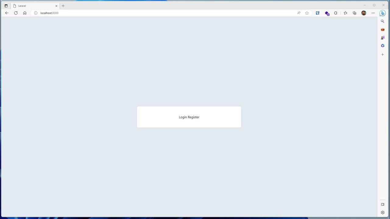 08. Testing the register flow (Passwordless Authentication with Laravel ...