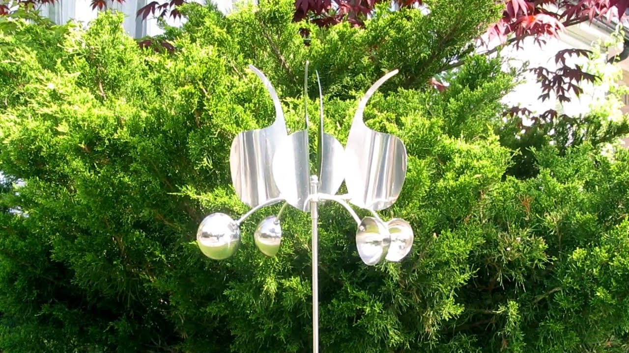 Iris Metal Wind Flower , Kinetic Wind Spinner , Wind Sculpture , Metal ...