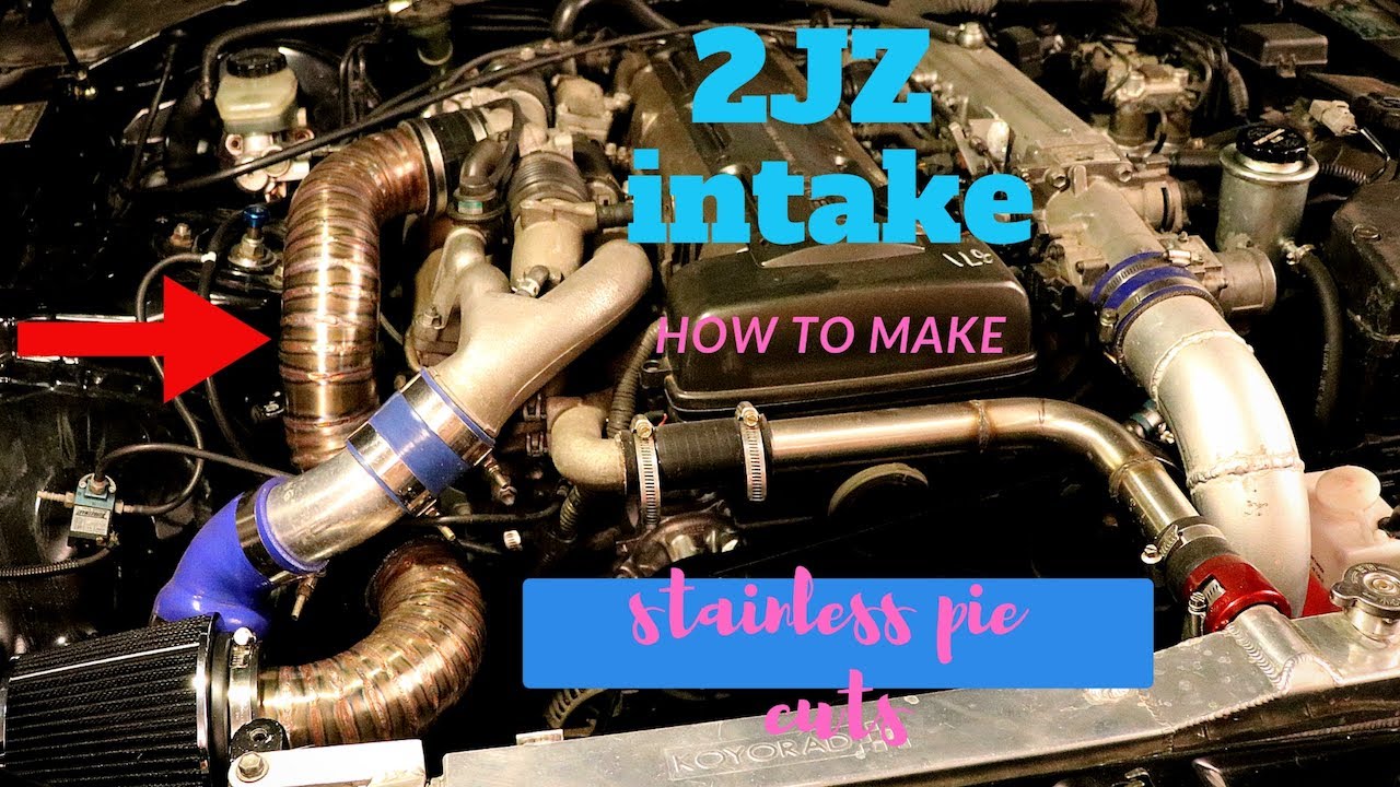 DIY 2jz Stainless intake - YouTube