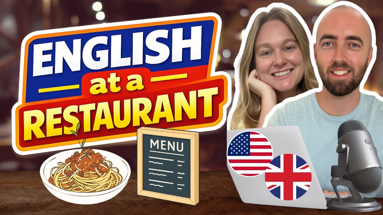 Restaurant Vocabulary in English | Listening Practice (Intermediate ...