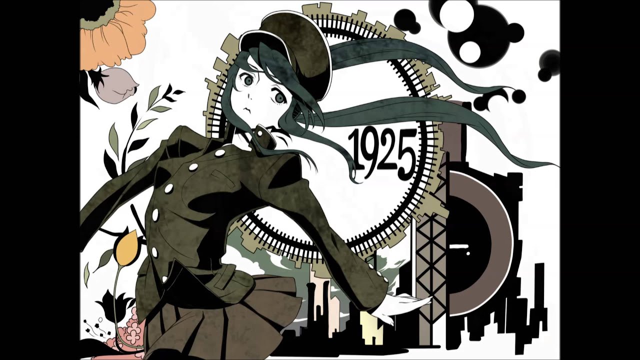 【初音ミク】Miku Hatsune ~ 1925 [Nobunaga] - YouTube
