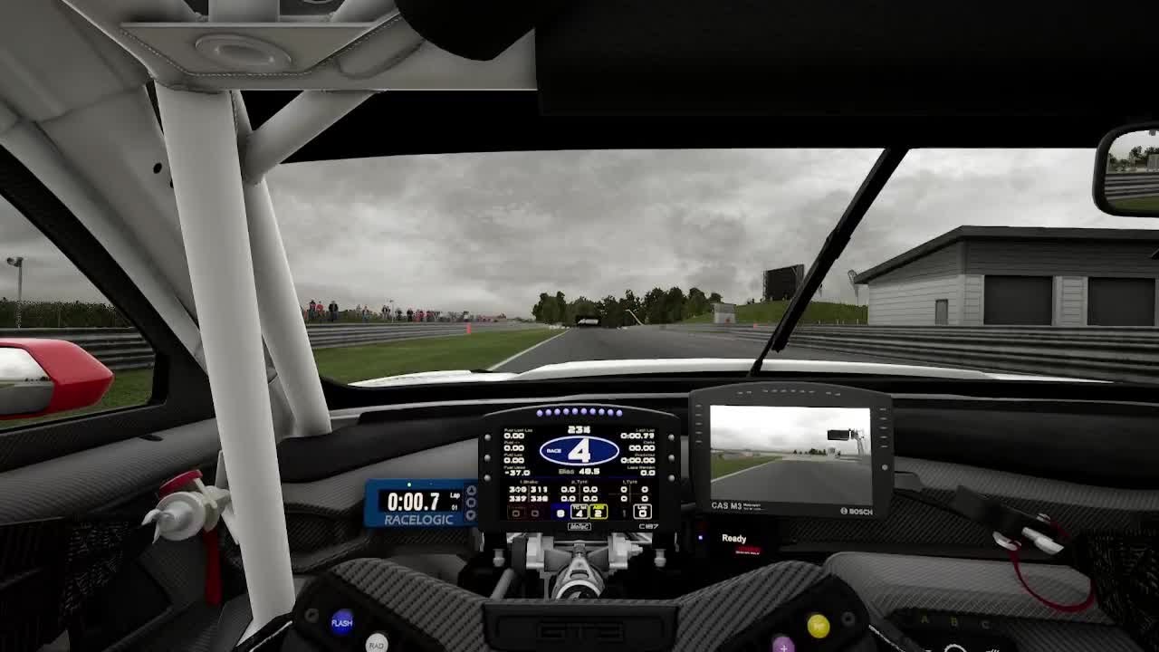 ACC Snetterton Ford Mustang GT3 (Dry) Track Guide (Hotlap + Telemetry ...