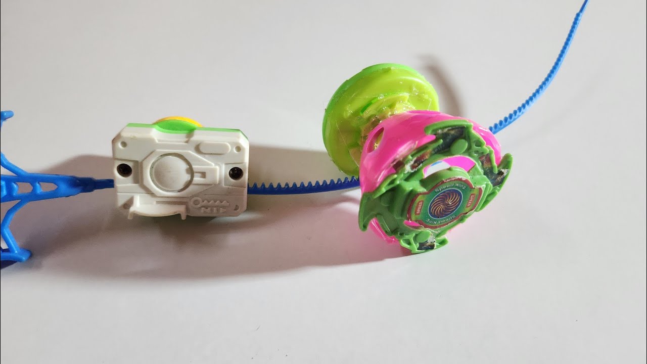 Pink And Green Part Latest Beyblade - YouTube