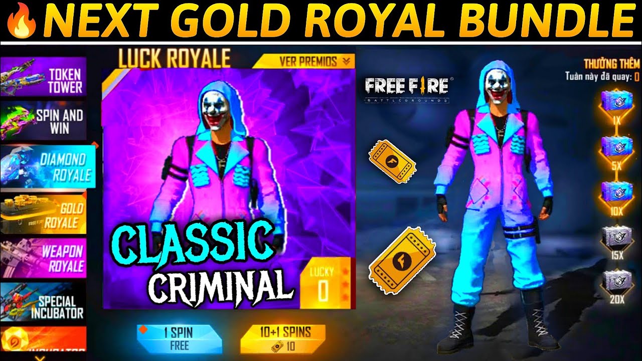 NEXT GOLD ROYAL BUNDLE 😍🥳 - YouTube