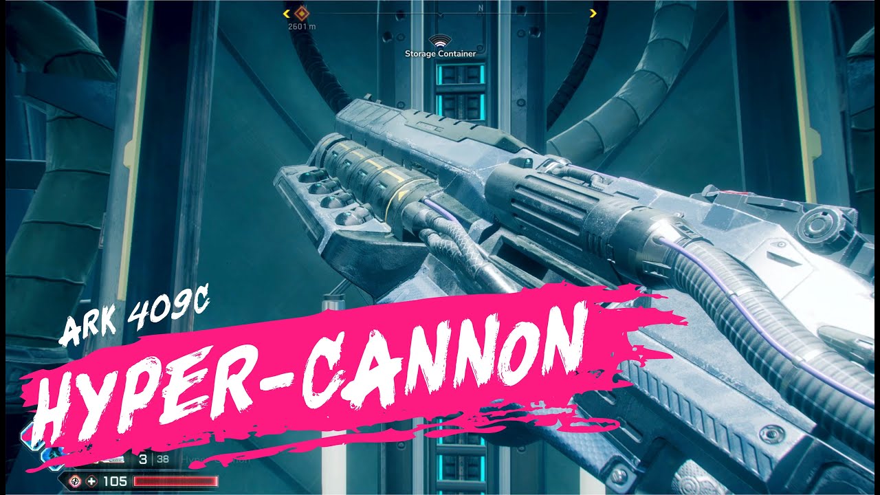 ARK 409C HYPER CANNON Cyber Crusher - Rage 2 - YouTube