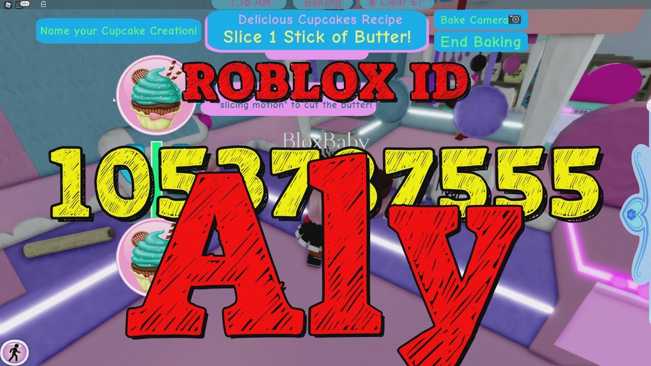 ALY Roblox Song Codes - YouTube